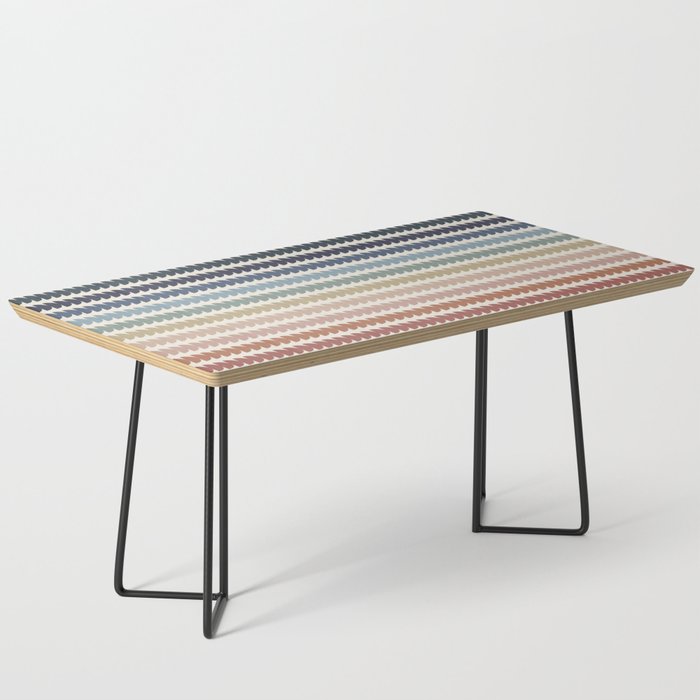 multicolour coffee table