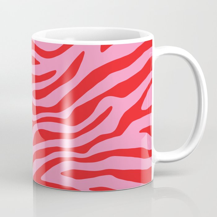 zebra print mug
