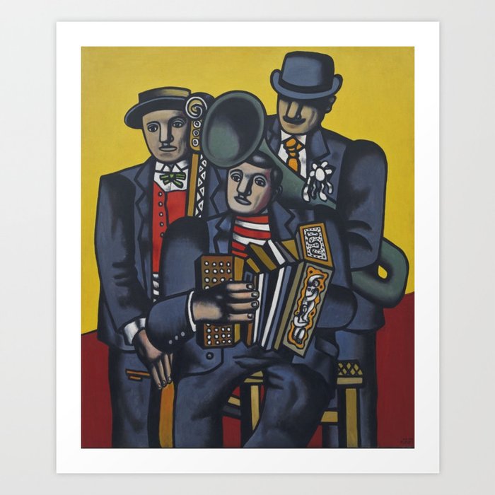 The Three Musicians by Fernand Léger Art Print by ... The Three Musicians by Fernand Léger Art Print by ...