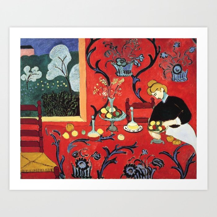 The Dessert Harmony In Red Original