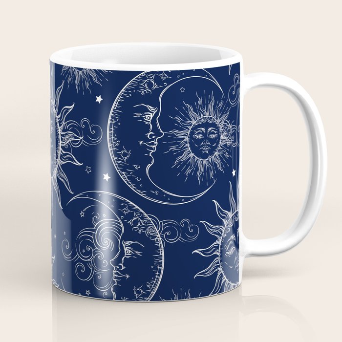 blue celestial mug