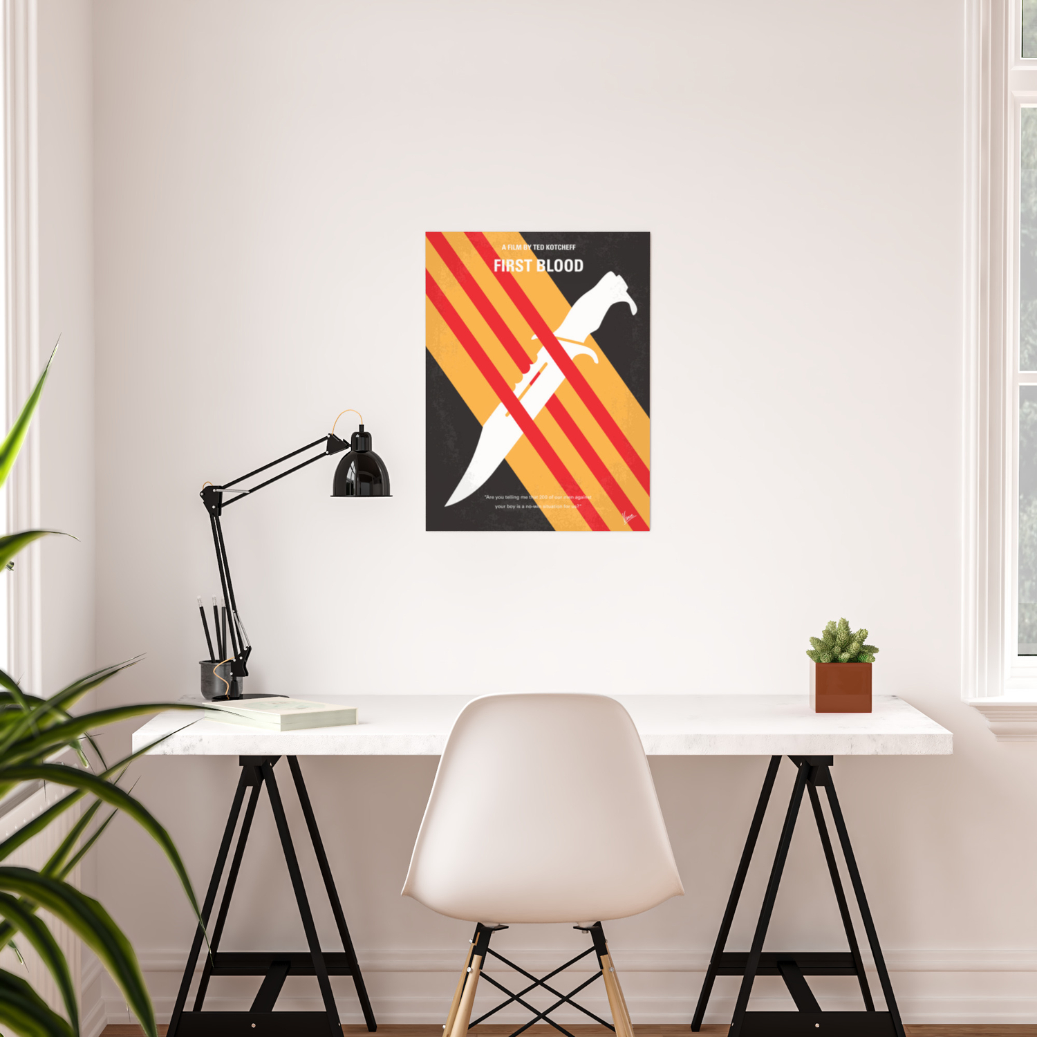 Music & Movie Posters Prints Art & Collectibles Rambo First Blood ...