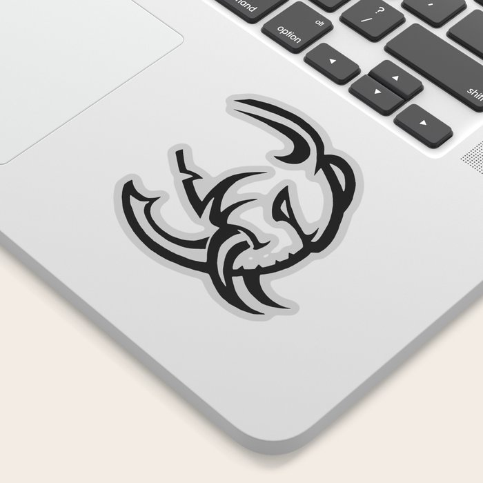 Hellephant Sticker by DeadlyWanderer | Society6