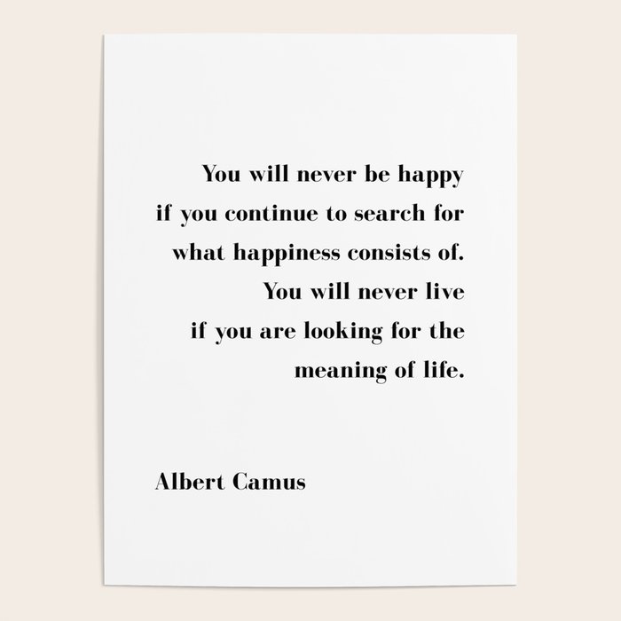 Albert Camus Quotes Happiness
