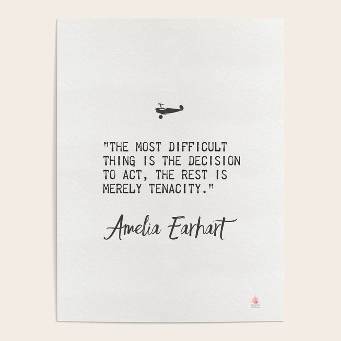 Amelia Earhart Long Quotes