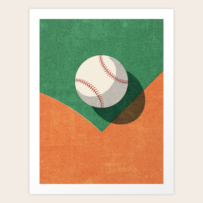 baseball artwork