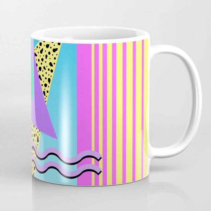 80s pattern cup