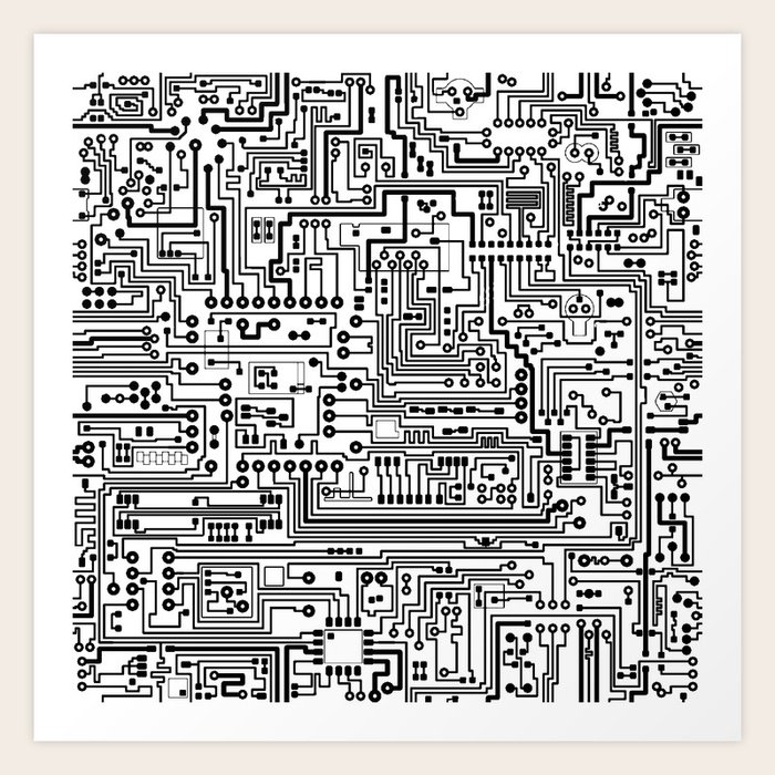 circuit board coloring pages
