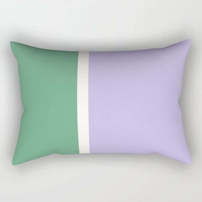 lavender rectangle cushion