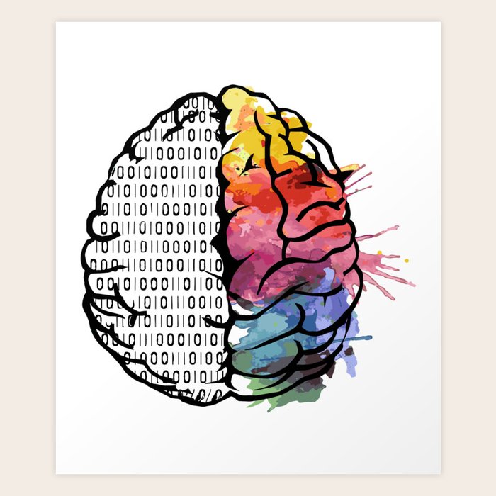 Left And Right Brain Art