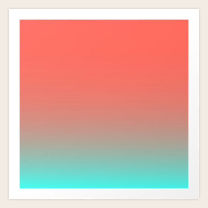 Coral Color Artwork