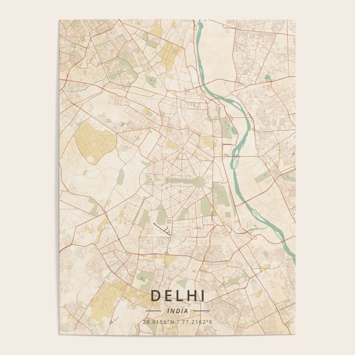 Delhi Map Hd - Delhi Attractions Map Free Pdf Tourist Map Of Delhi ...