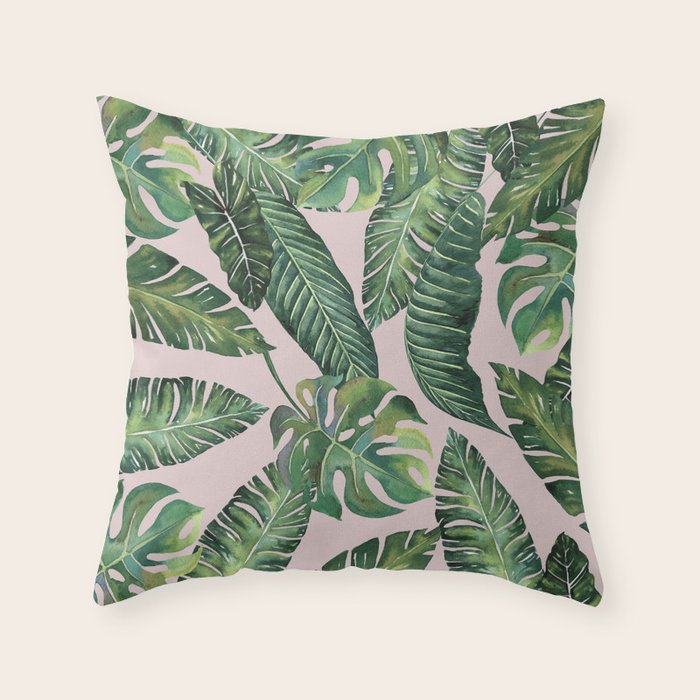 jungle pattern cushions
