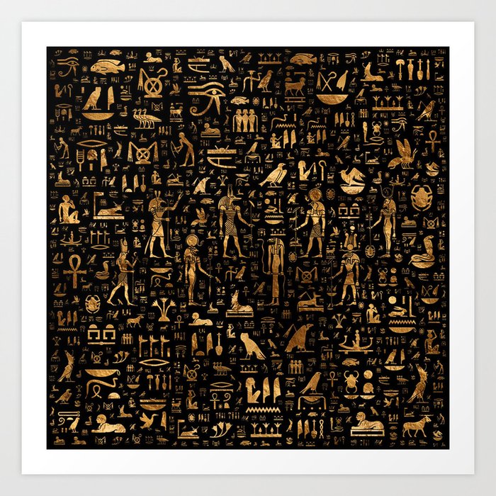 hieroglyphics poster
