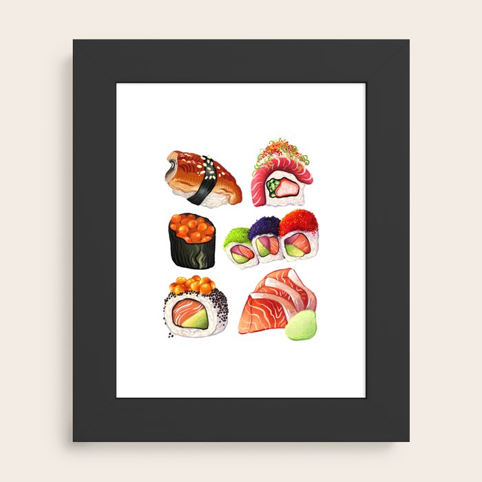 sushi artwork