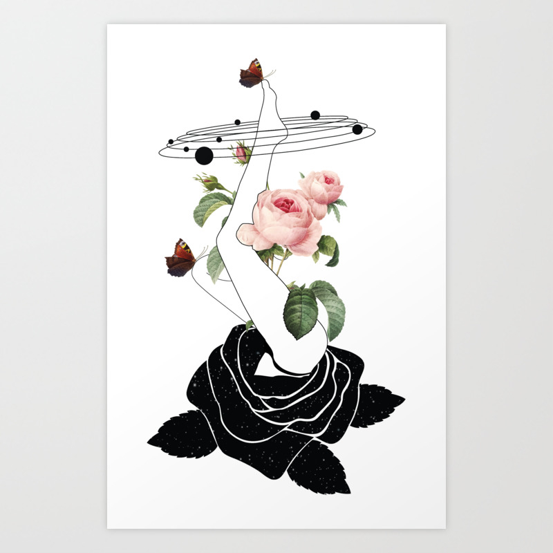 Solar System Painting Flowers