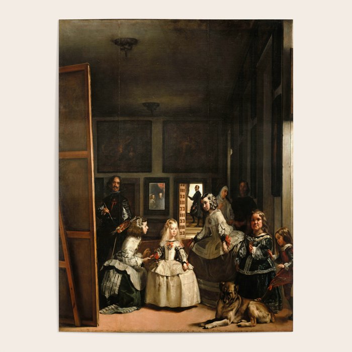 Diego Velazquez - Las Meninas Poster by Vintage Images | Society6