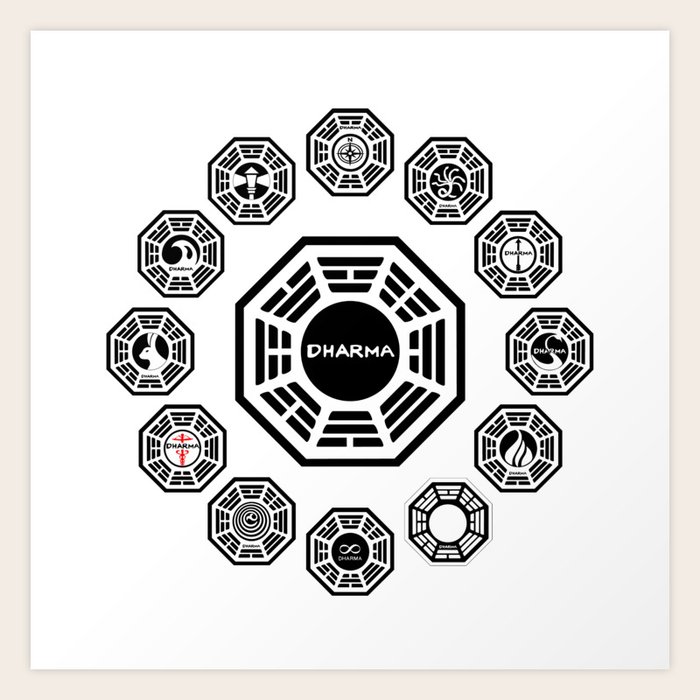 Lost Dharma Stations Fan Art