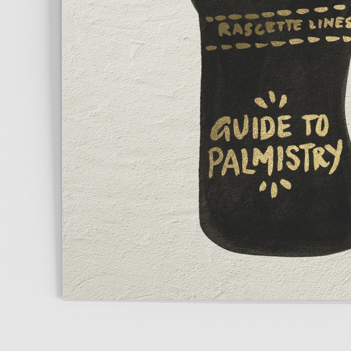 palmistry guide poster