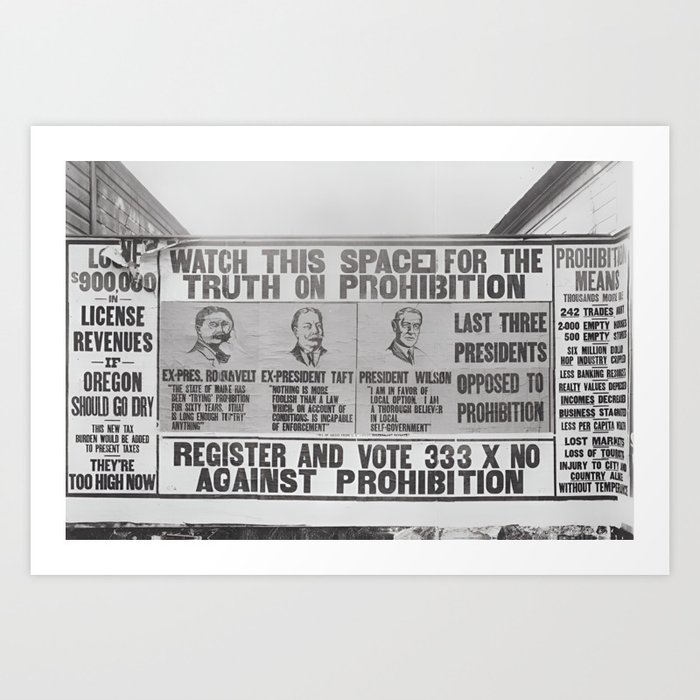 Prohibition Of Alcohol Amendment