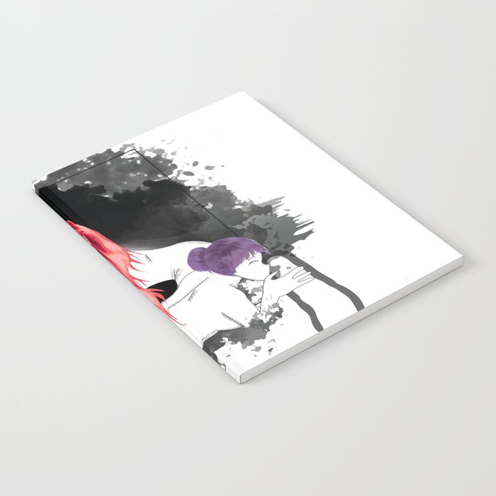 Threesome Anime Throuple Triad Polyamory Notebook By Throuples