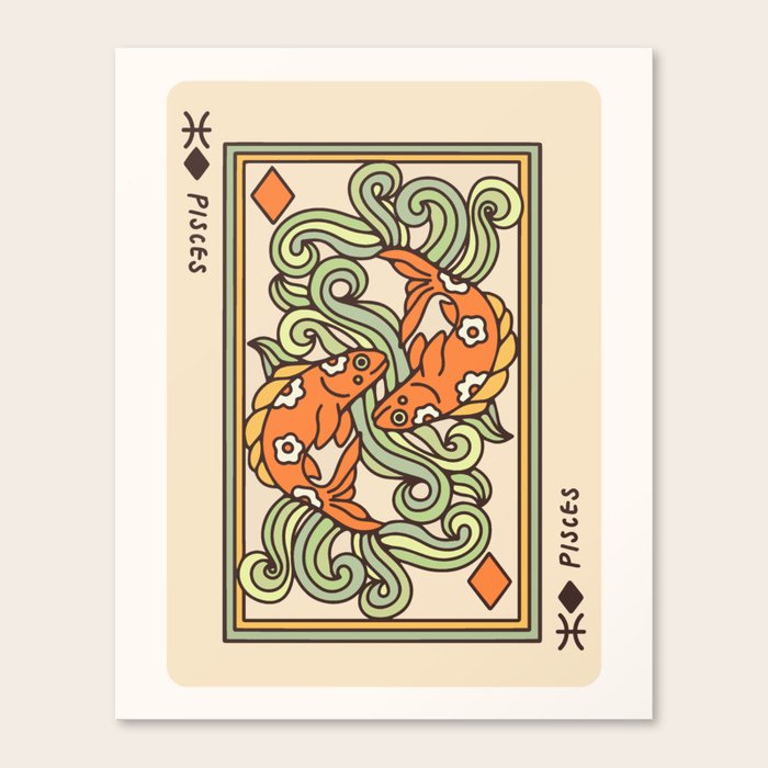 playing card canvas