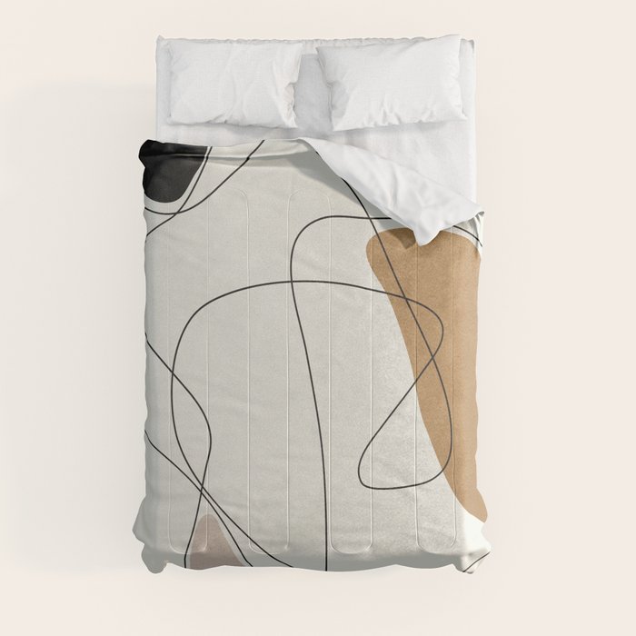 Thin Flow II Comforter by Flow Line | Society6