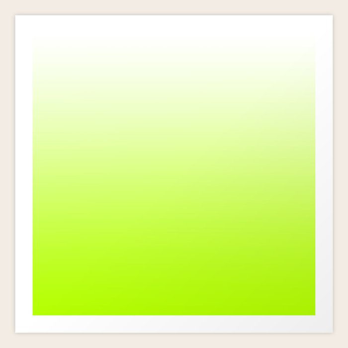 Lime Green And White Background