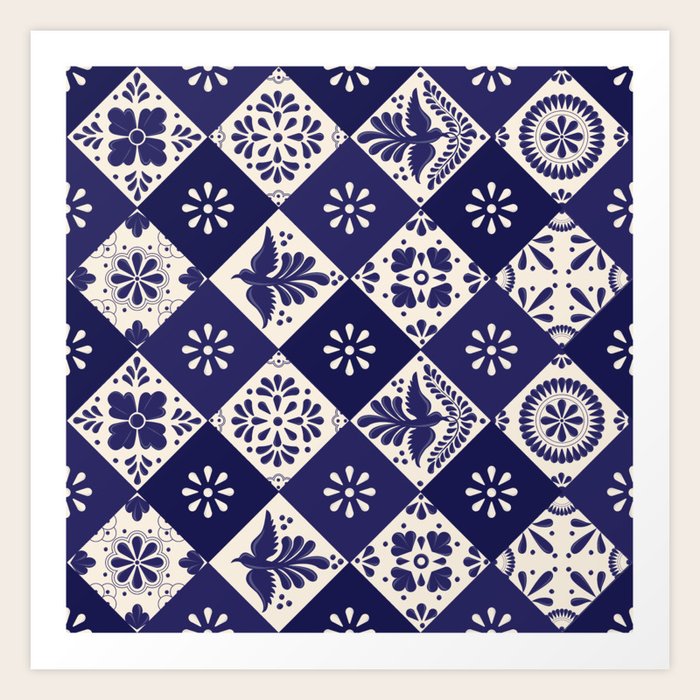 Traditional Mexican Tile Patterns