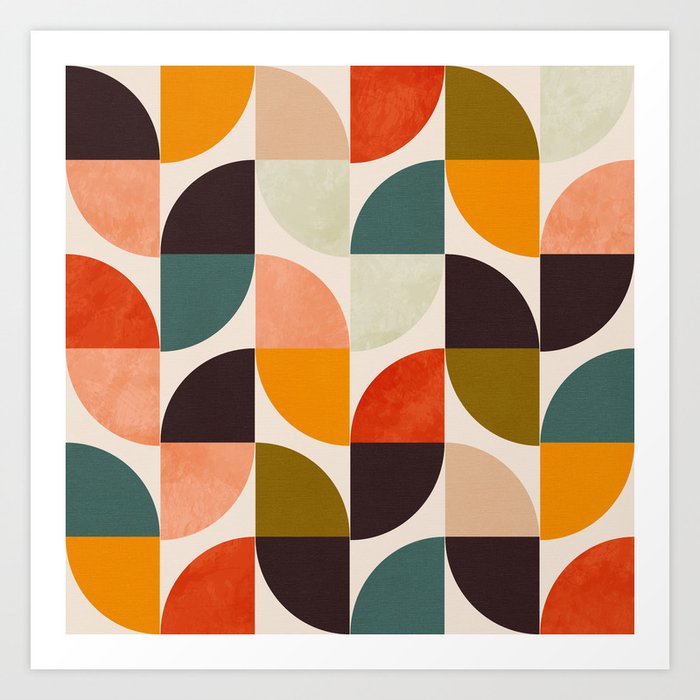 geometric pattern art prints