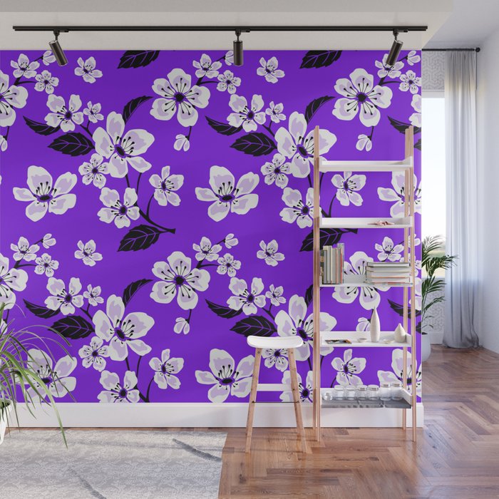 Light Purple Flower Pattern
