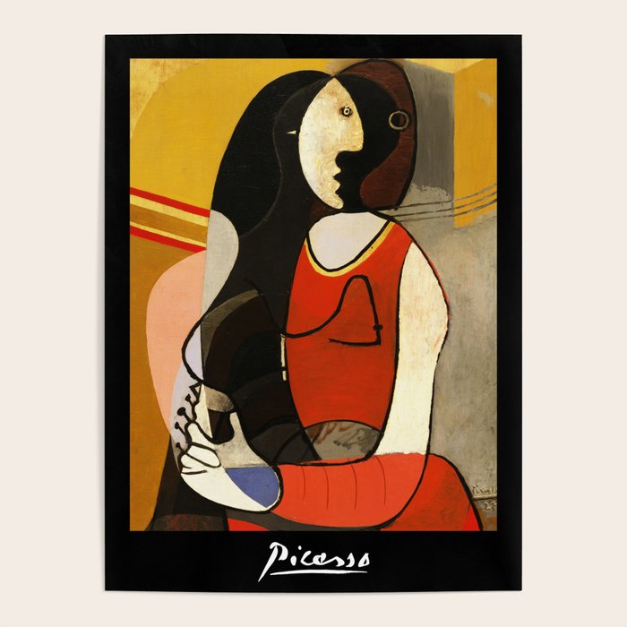 Pablo Picasso Art Exhibition Poster by SolarPrint | Society6