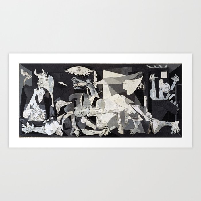 Pablo Picasso Guernica 1937 Artwork Shirt Art Reproduction For Prints