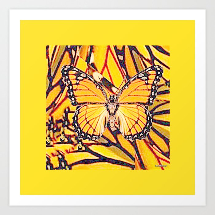 Monarch Butterfly Border