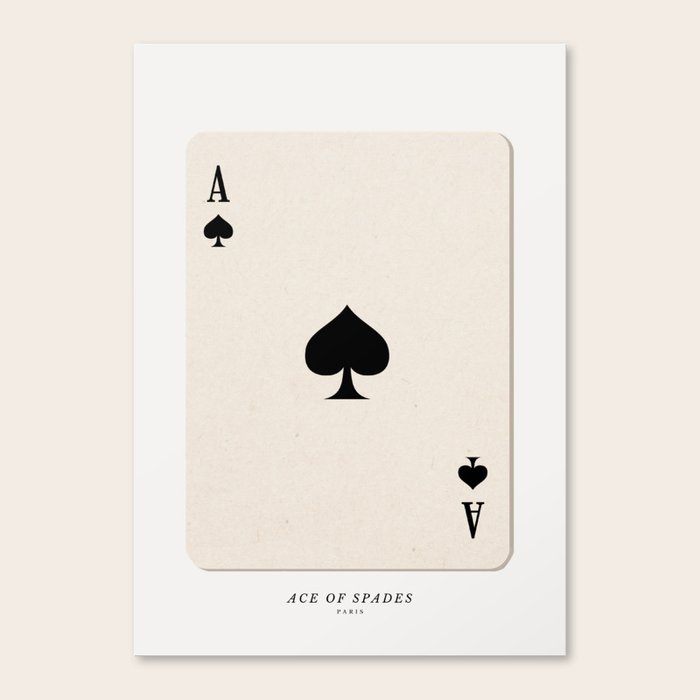 playing cards ace