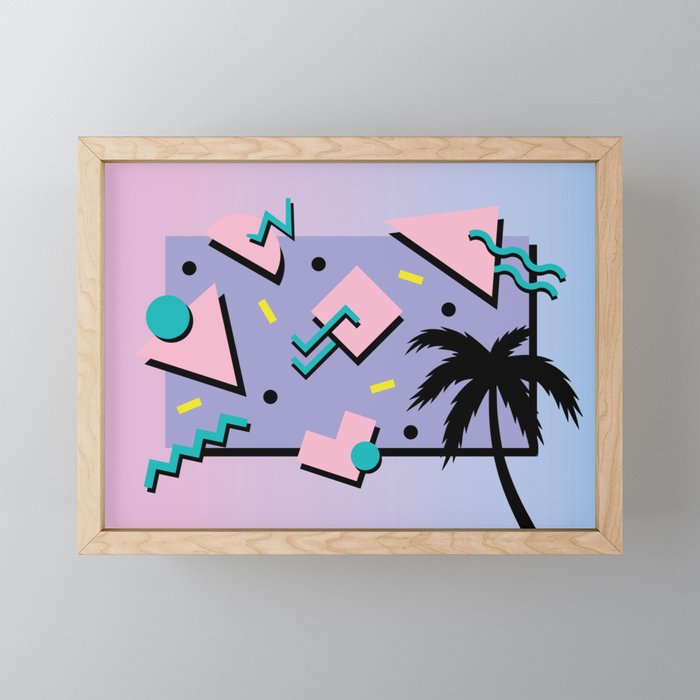 retro palm tree