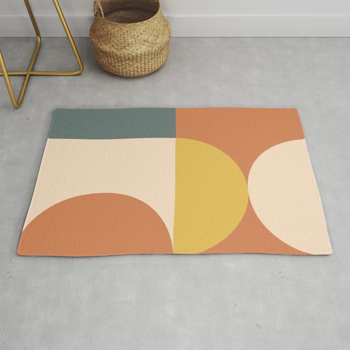 Abstract Geometric 04 Rug by The Old Art Studio | Society6