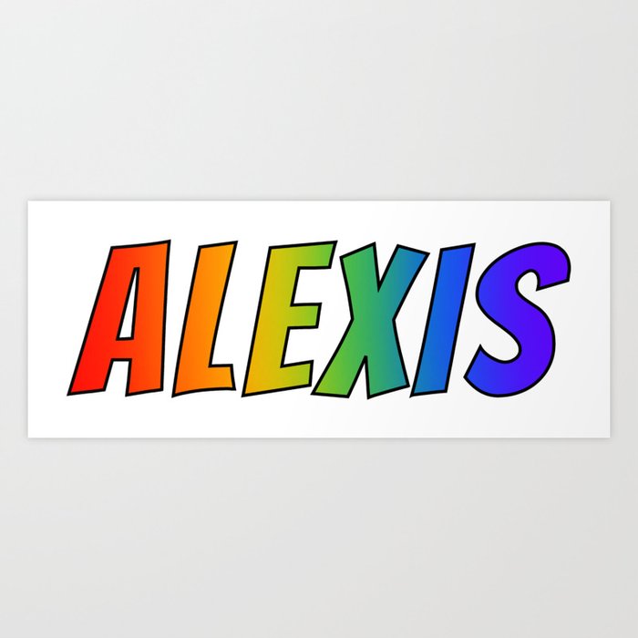 Alexis The Name Cool Design