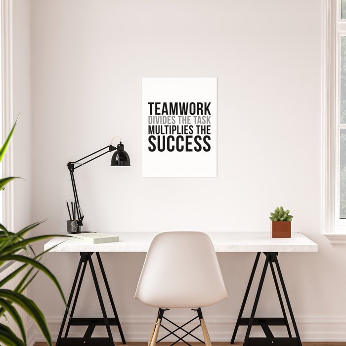 teamwork office poster
