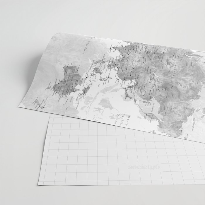 grayscale drawing paper