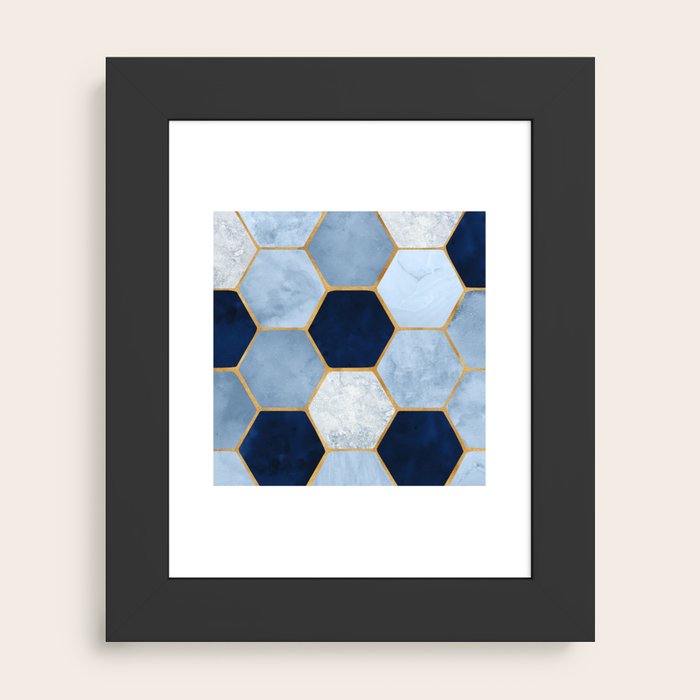 hexagon artwork