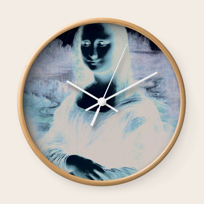 Mona Lisa Art Print Mona Lisa Inverted Mona Lisa Print Art Decor