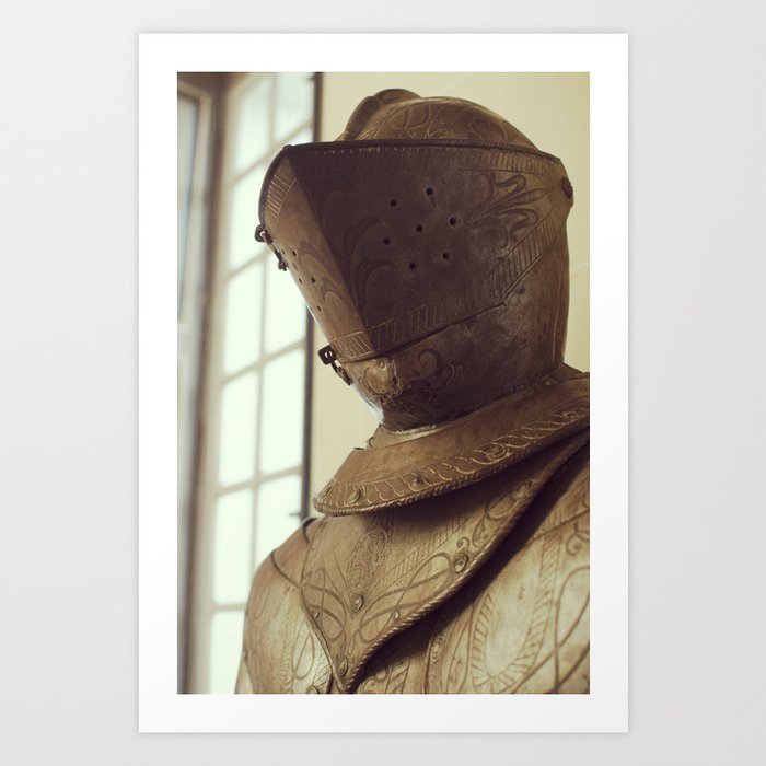 Medieval Plate Armor Helmet