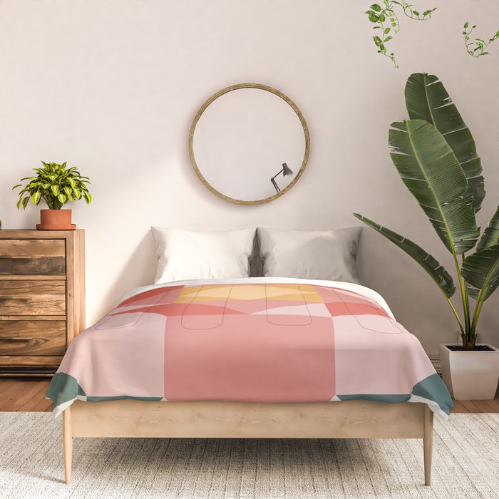 square flower bedding