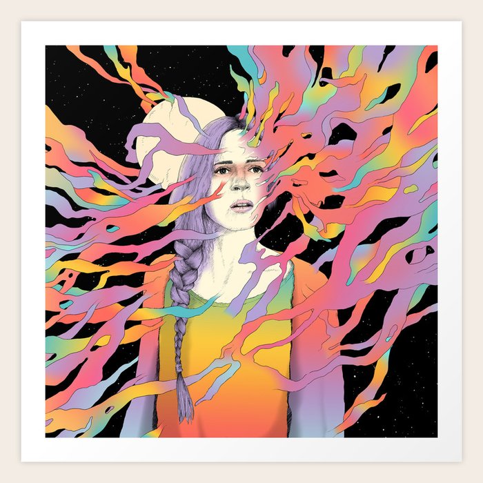 Alternate Realities Art Print by Norman Duenas | Society6
