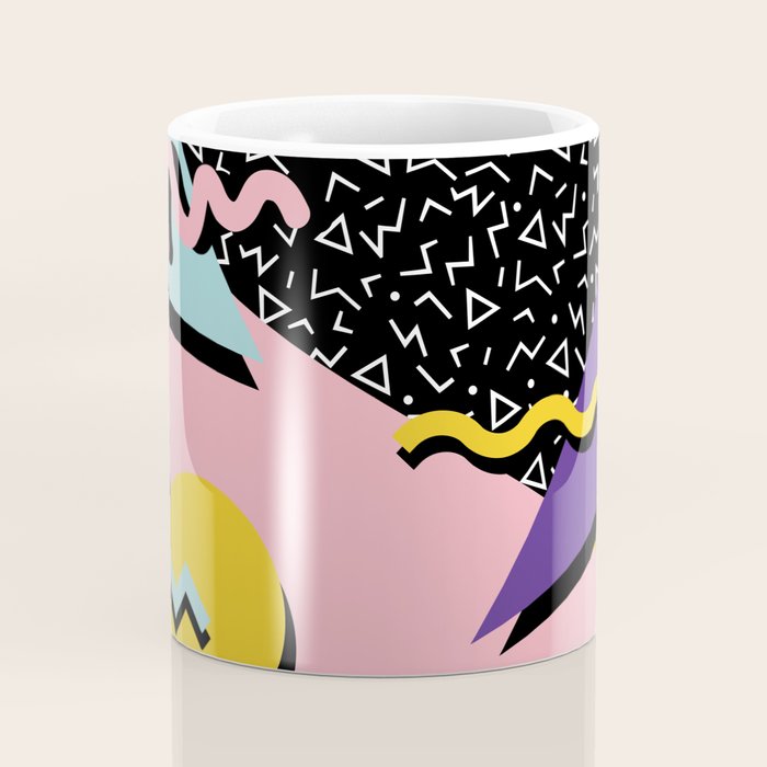 80s pattern cup