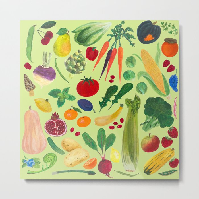 pictures of fruits and vegetables to print