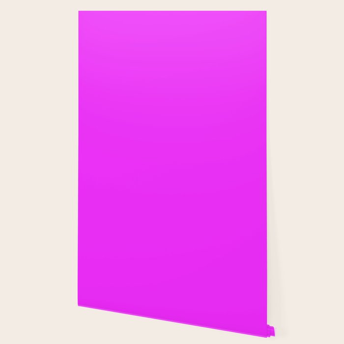 Solid Neon Pink Wallpaper