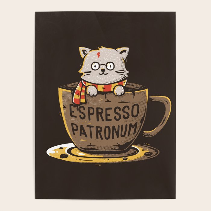 Espresso Patronum Poster by Tobe Fonseca | Society6