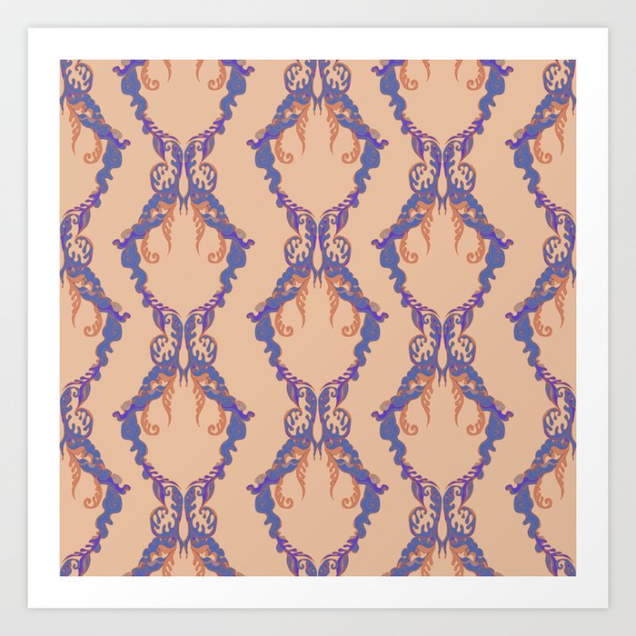 Rococo Wallpaper Seamless